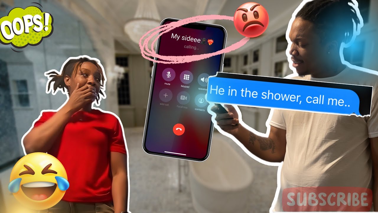 TEXTING My Boyfriend “He in the Shower, Call Me” PRANK! | Funny ...