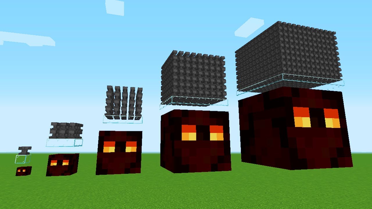 Nether slime vs anvil - YouTube