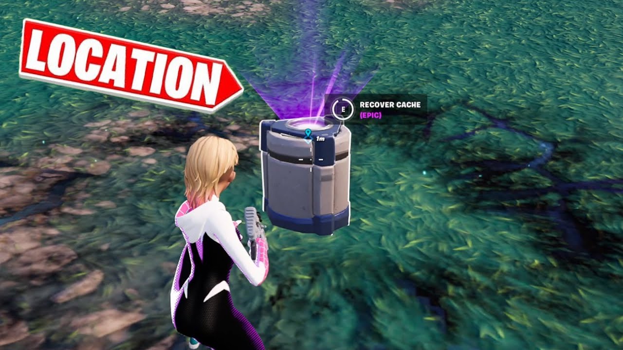 How to Recover a Combat Cache // Fortnite Chapter 4 Season 2 - YouTube