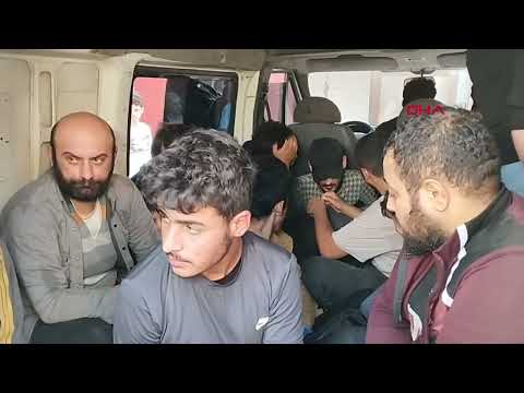 Kaçak göçmenlerin taşındığı minibüs evin duvarına çarptı