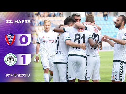 K. Karabükspor (0-1) Konyaspor | 32. Hafta - 2017/18