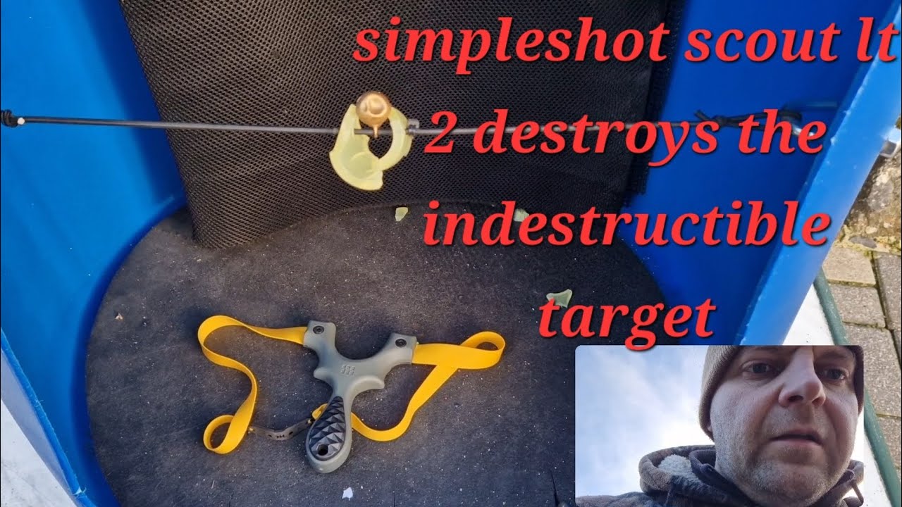 slingshot destroy the indestructible target, full butterfly slingshot ...
