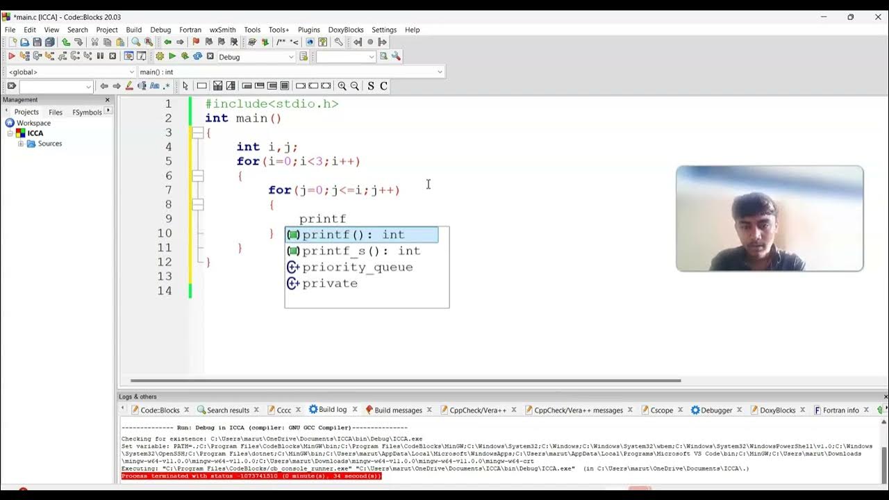 Nested loop, Consider for loop as example and explain - YouTube