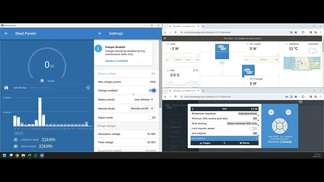 Using a basic Node Red Flow to manage DC AC coupled export - YouTube