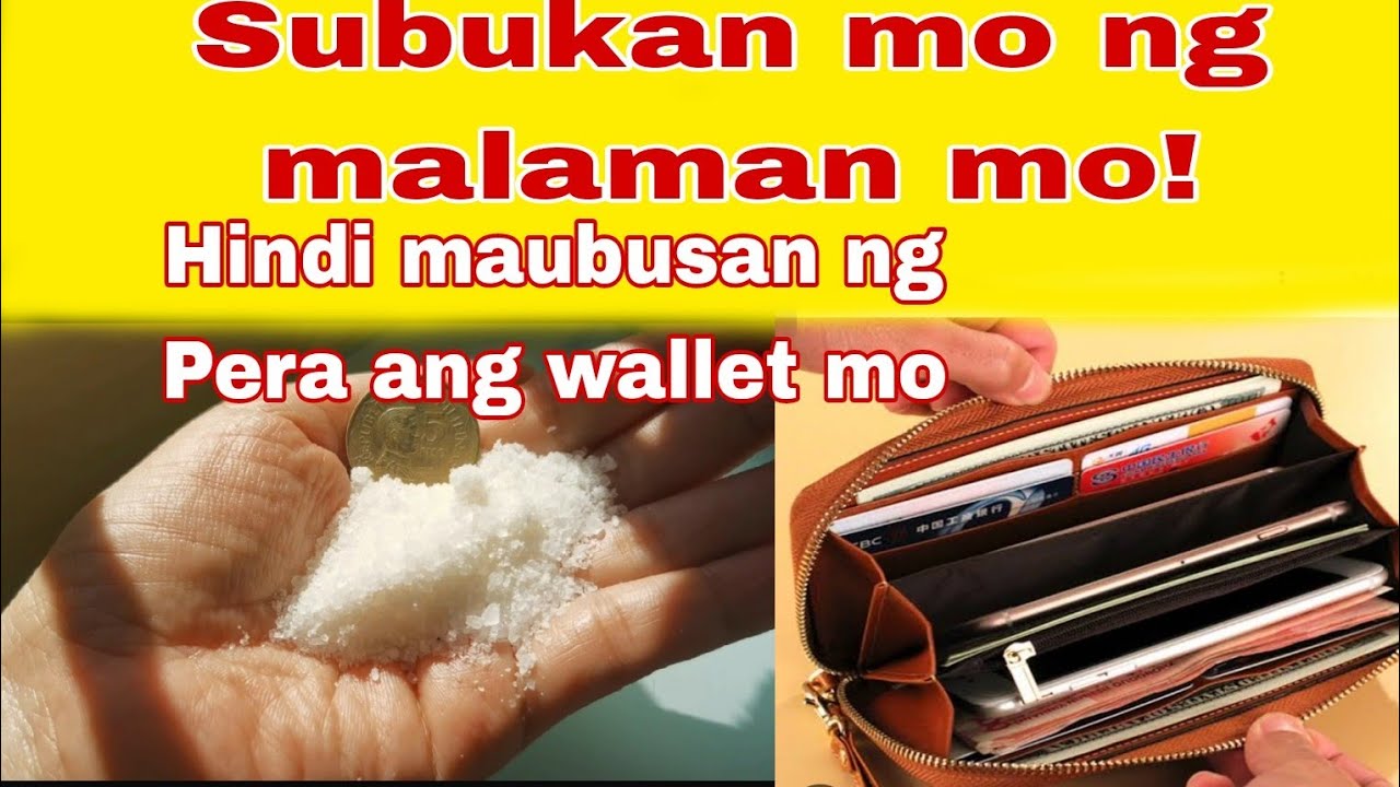 SUBUKAN MO NG MALAMAN MO! HINDI MAUUBUSAN NG PERA ANG WALLET MO-APPLE ...