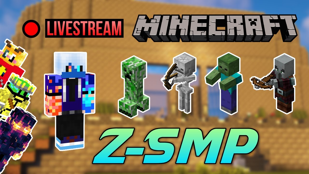 Let's Play Minecraft SMP 🔴 Make Space 🗡️ Z-SMP 🗡️ Java Edition - YouTube