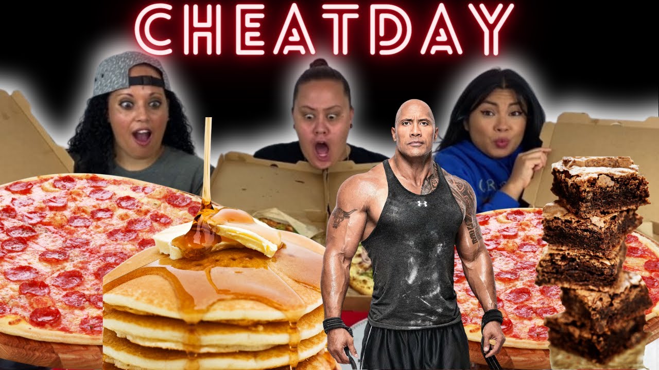THE ROCK'S EPIC CHEAT DAY CHALLENGE! 2.0 - YouTube