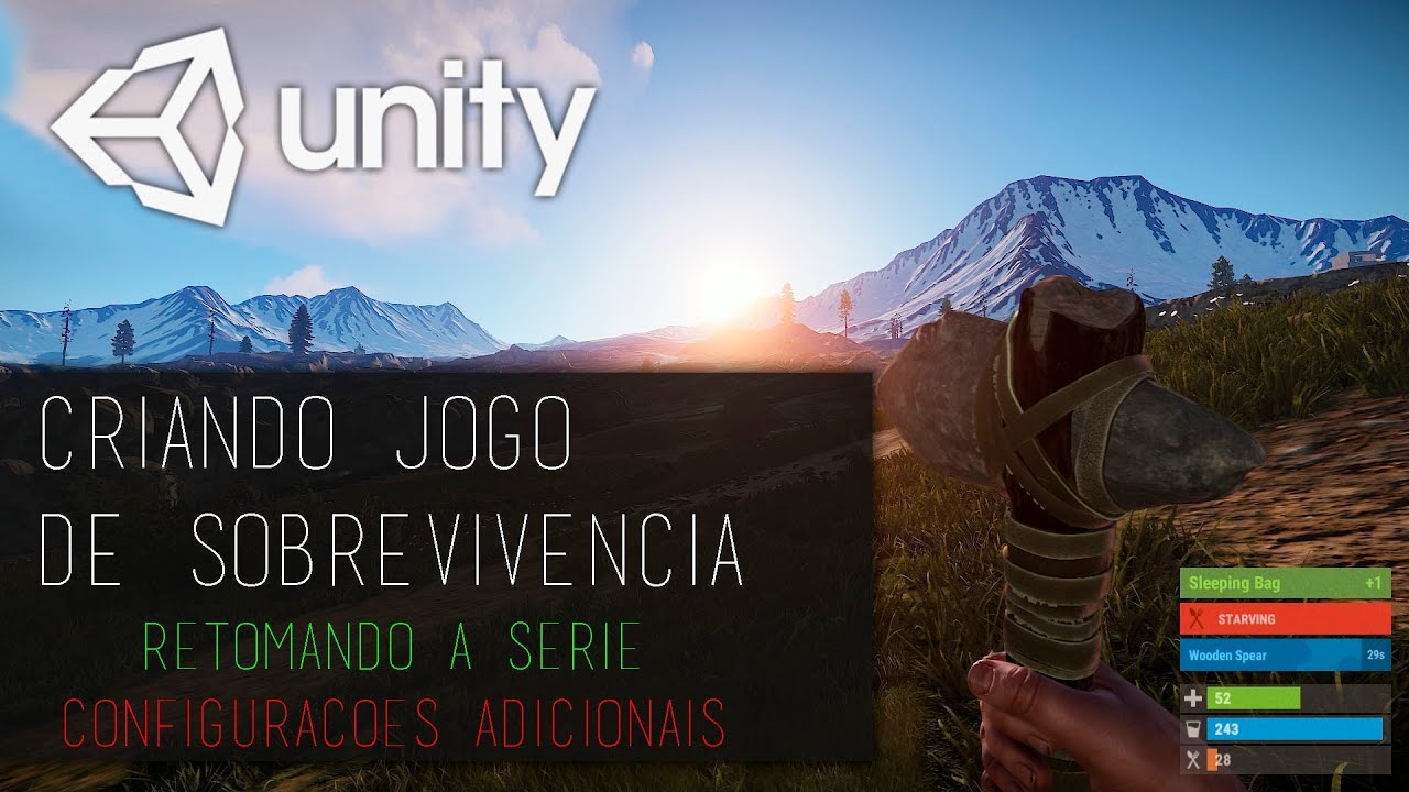 [UNITY] CRIANDO UM JOGO DE SOBREVIVÊNCIA #6 - Configurações Adicionais ...