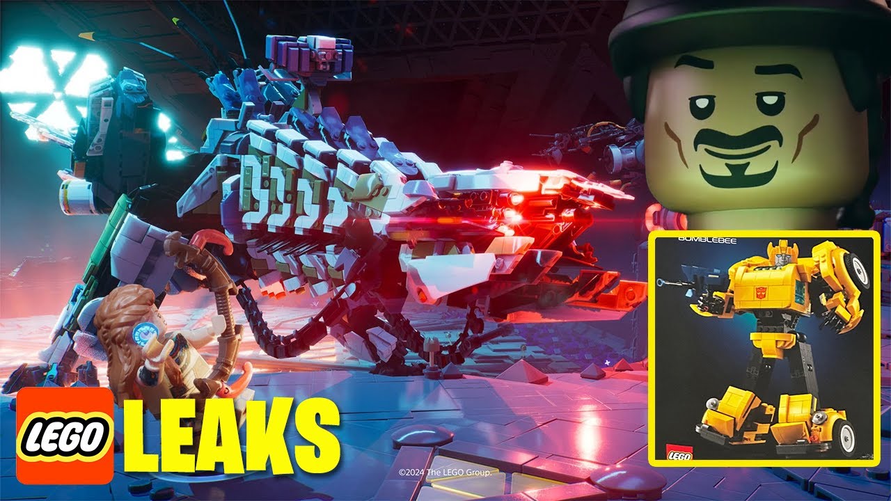 Trailer LEGO Horizon, LEAKS BUMBLEBEE / Harry Potter UCS et Super Mario ...