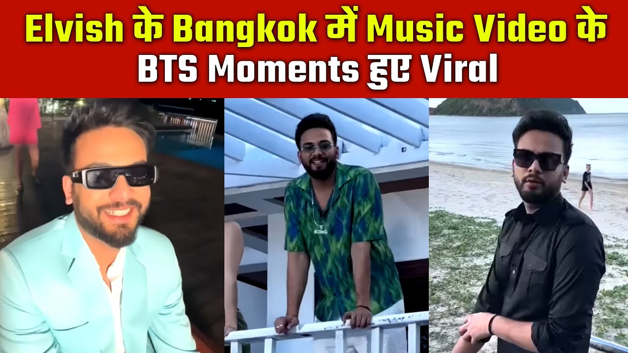 BB OTT 2 winner Elvish Yadav shoots for his upcoming music video in ...