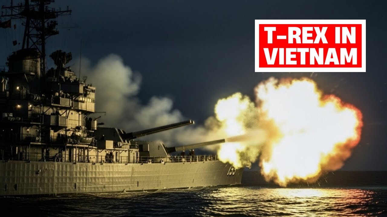 The game changed when the U.S. sent a WWII “T-REX” to Vietnam - YouTube