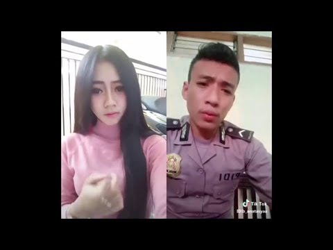 TIK TOK DUET POLISI DAN CEWEK HOT PAYUDARA BESAR MANTAP SEKSI MONTOK #KocakGokiL