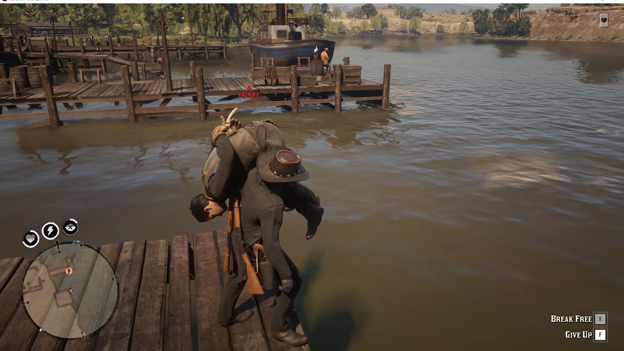 Red Dead Redemption II: Two clips in one - YouTube