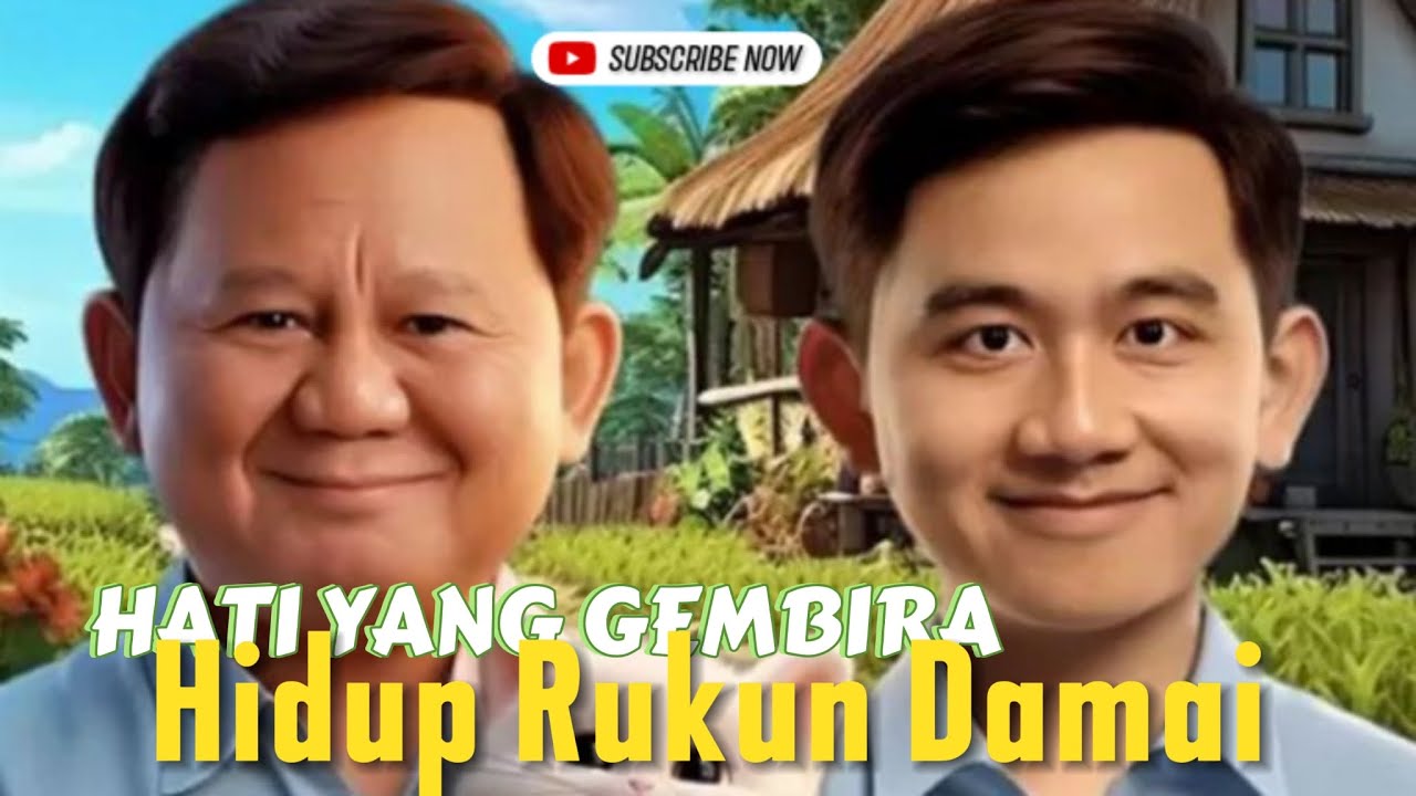 HATI YANG GEMBIRA DAN HIDUP RUKUN DAMAI - YouTube
