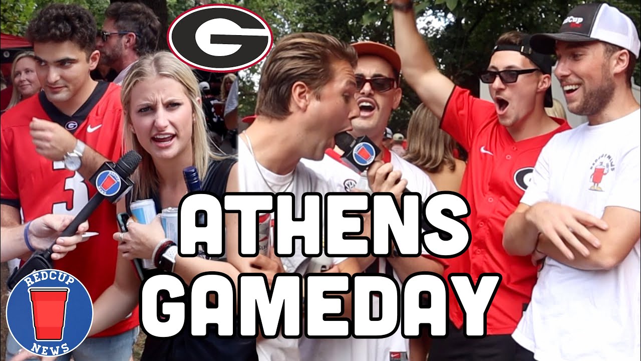UGA Tailgate Interviews - BEST Nightlife in the Nation??? - YouTube