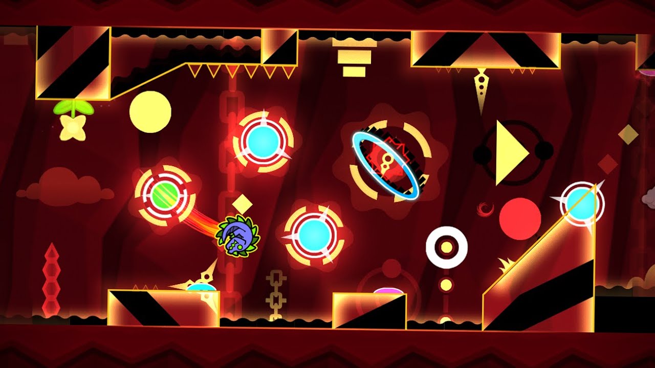 Acceleron [Medium Demon + 3 coins] | Geometry Dash - YouTube