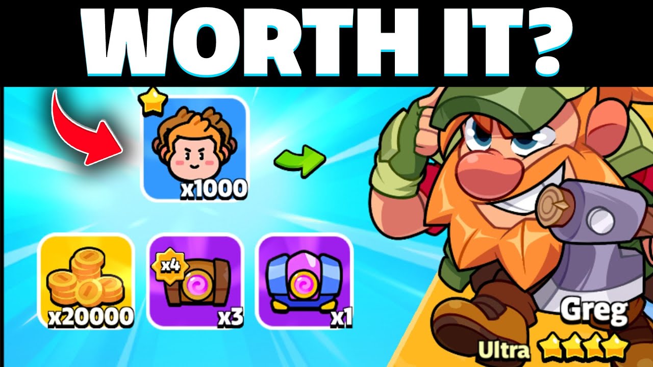 Greg Ultra Offer [worth it?] Squad Busters - YouTube