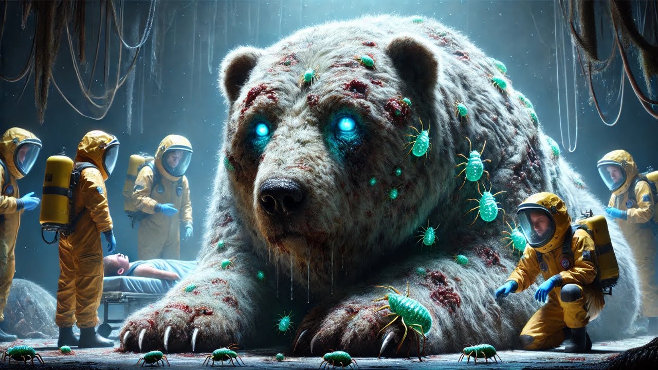 An Alien bear infested with millions of ticks was miraculously rescued ...