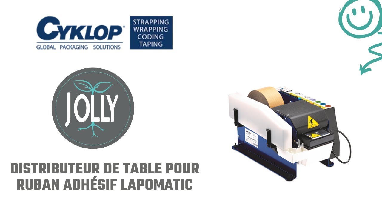 Distributeur de table pour ruban adhésif Lapomatic de Cyklop | ETS ...