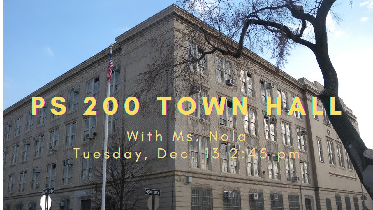 PS 200 Town Hall with Ms. Nola UPDATED - YouTube