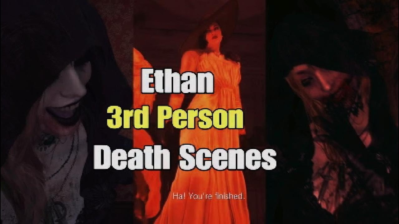 Resident Evil Village DLC 3rd Person Ethan All Death Scenes Vs Lady ...
