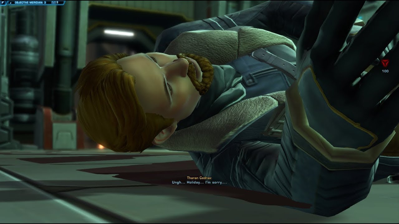 SWTOR Onslaught | Kill or Spare Tharan Cedrax - YouTube