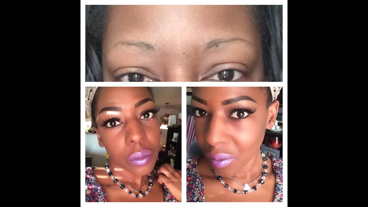 How I get my perfect brows 💕 - YouTube