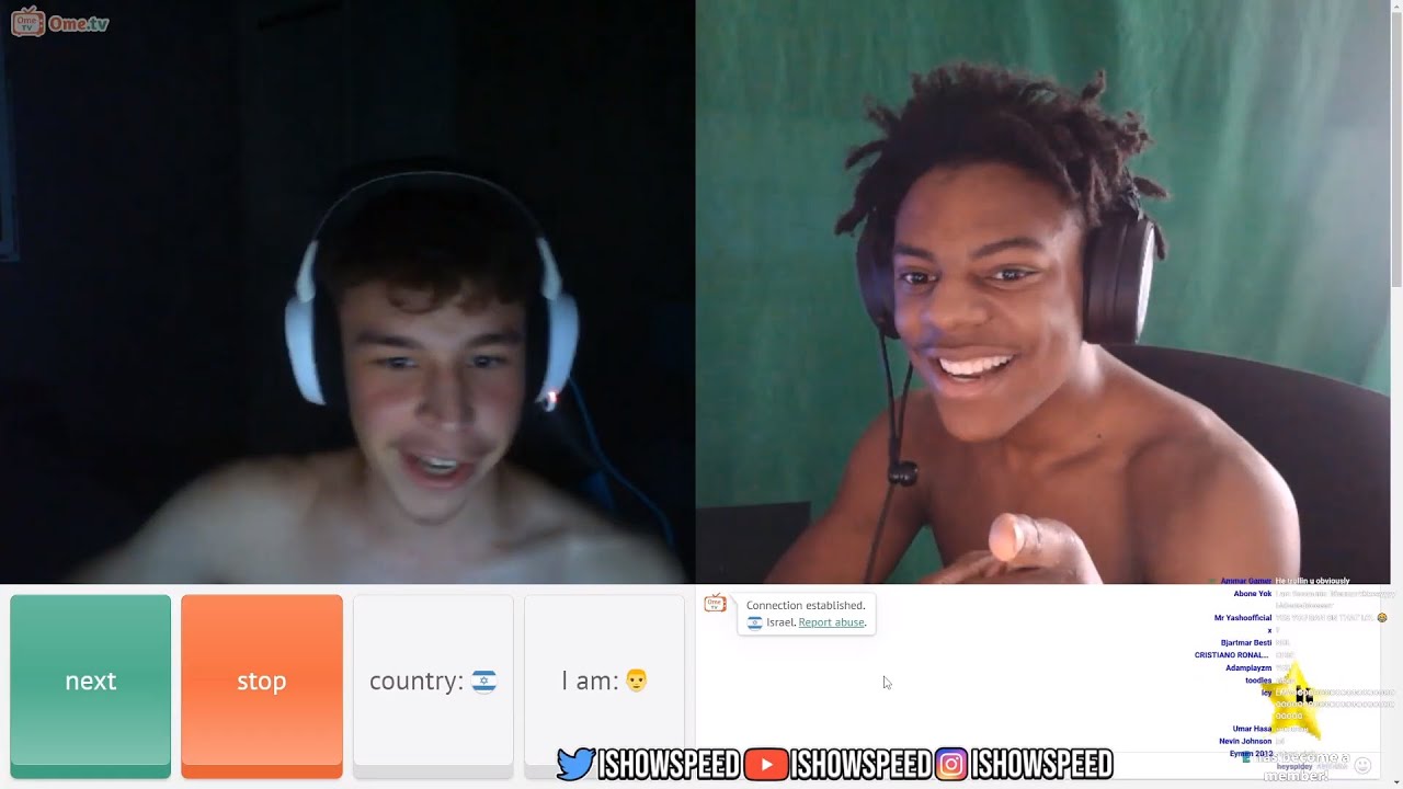 Ishowspeed Goes On Omegle And Gets Bullied ππ Speedyyy Youtube