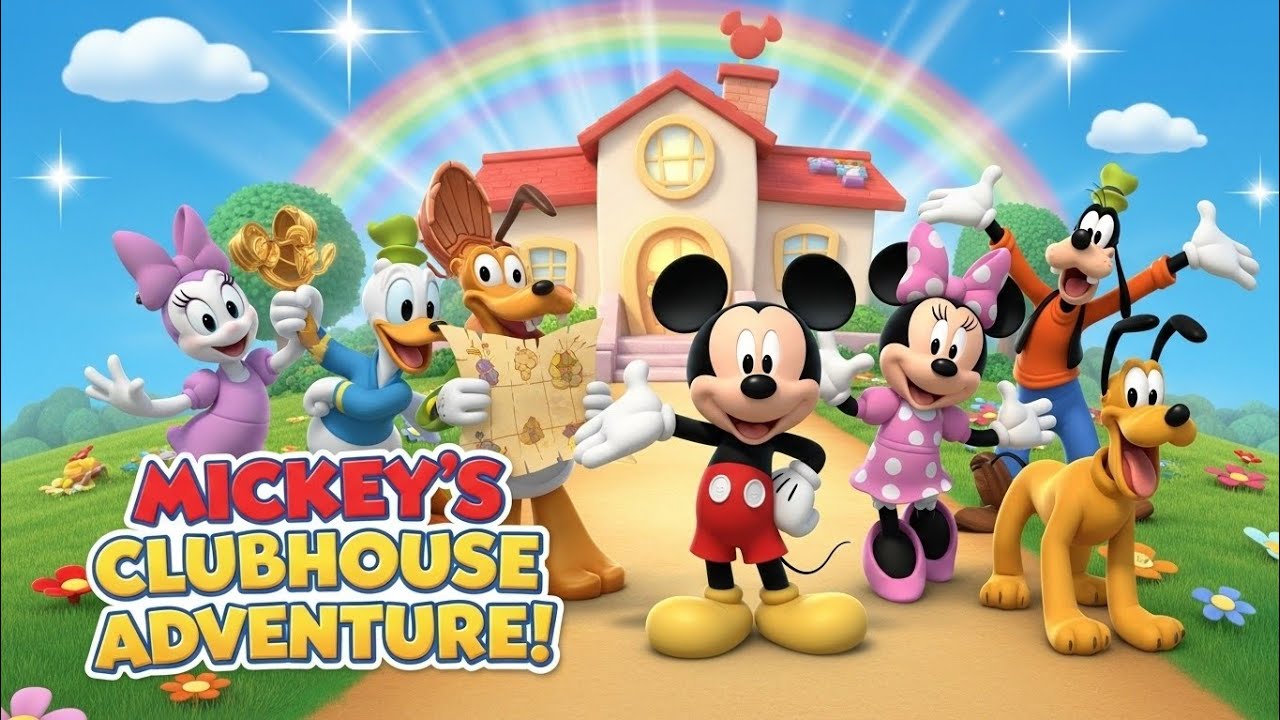 Mickey Mouse Clubhouse Adventure!🏰 Fun with Mickey and Friends 🎶🐭 - YouTube