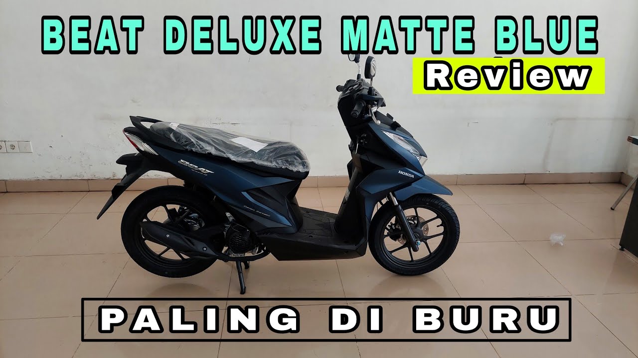 BEAT DELUXE 2023 WARNA MATTE BLUE - YouTube