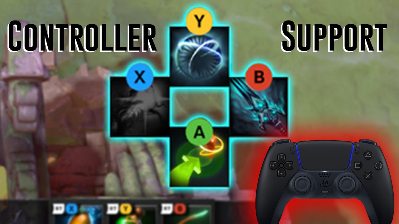 Playing Dota 2 with a Controller - YouTube
