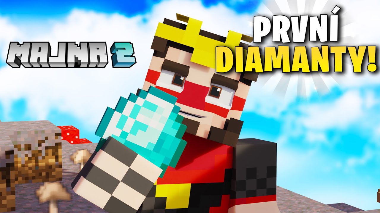 NAŠEL JSEM SVÉ PRVNÍ DIAMANTY! [ MAJNR 2 ] #2 - YouTube