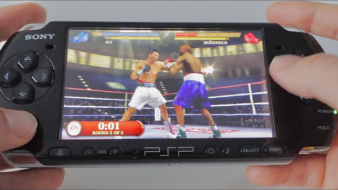 FIGHT NIGHT Gameplay on PSP (Muhammad Ali) - YouTube