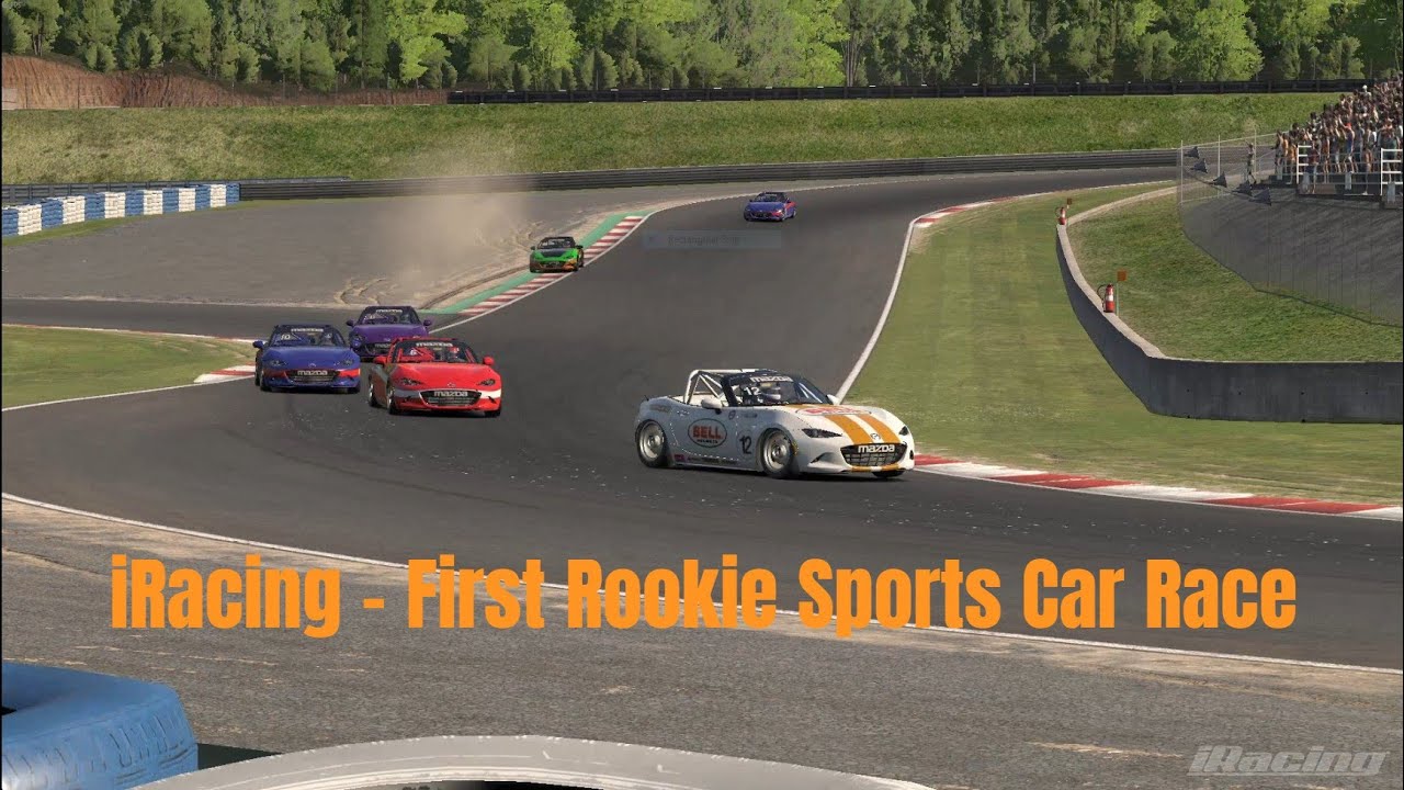 Iracing Global MX5 Rookie Cup - First Race In Sports Car Rookies - YouTube