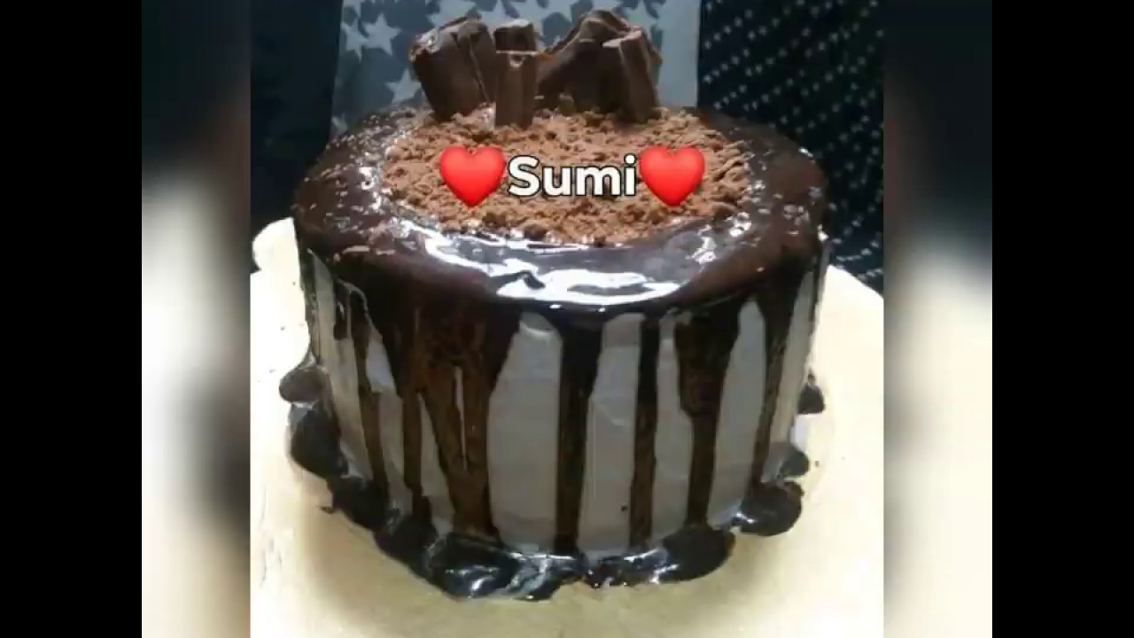 Cake Made By Sumi's Kitchen || Birthday Cake || Sumi's Kitchen - YouTube
