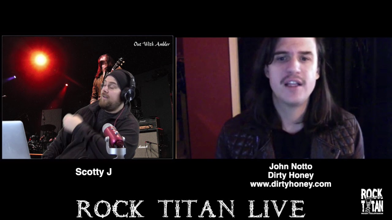 Dirty Honey is working on Demos for NEW record says John Notto - YouTube