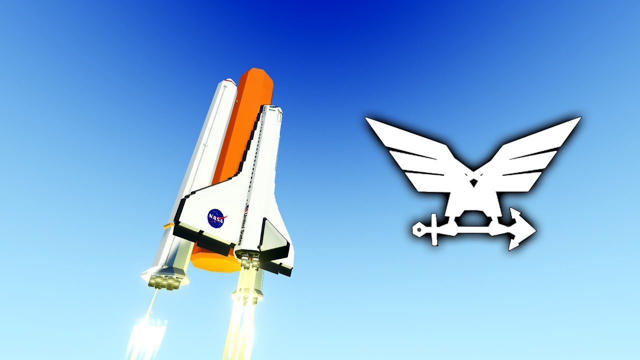 Barge Launches Space Shuttle! - Multiplayer - Stormworks: Build and ...