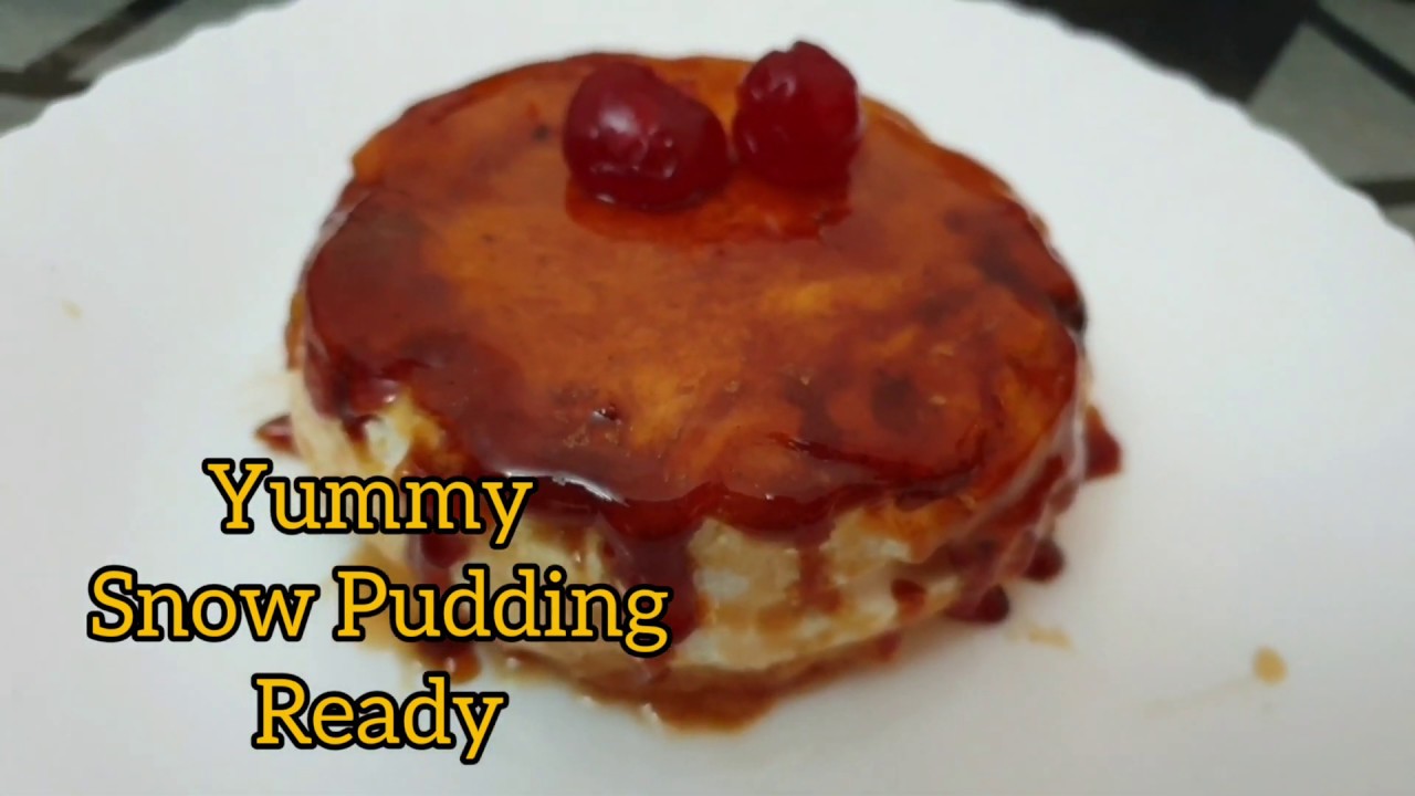 Snow Pudding || Dessert Recipe || Simple Recipe - YouTube