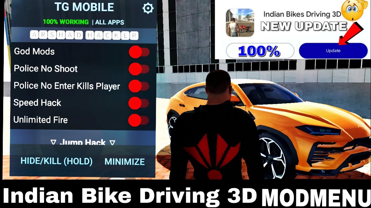 Hidden Secret Feature Of Indian Bikes Driving 3d New Update 🤑|| Indian bike driving 3d mod menu ...