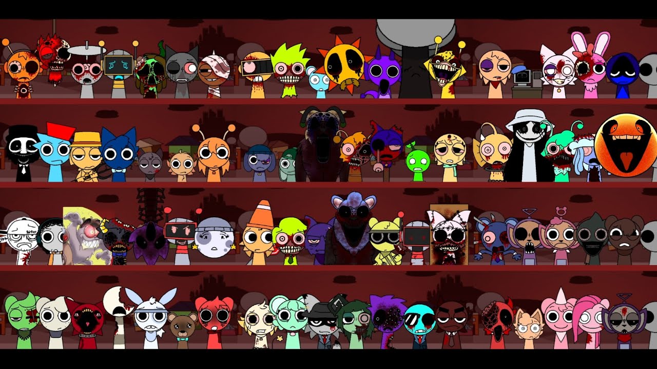 Sprunki - Sprunkle Salad Rotten Phase 2 BETA - with All Characters ...