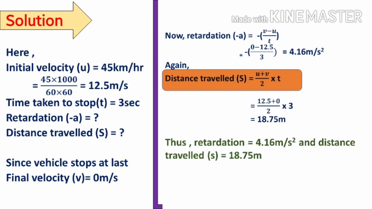 Numerical with Formula - YouTube