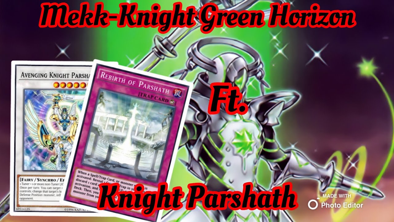 Mekk-Knight Green Horizon Ft. Avening Knight Parshath Deck [Yu-Gi-Oh ...
