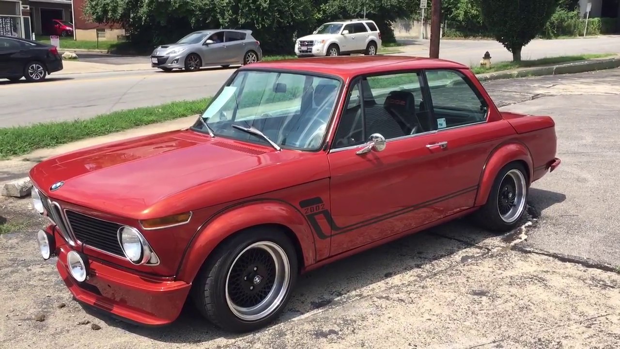 1973 BMW 2002 Tii Resto Mod 360 Walk Around the Car - YouTube