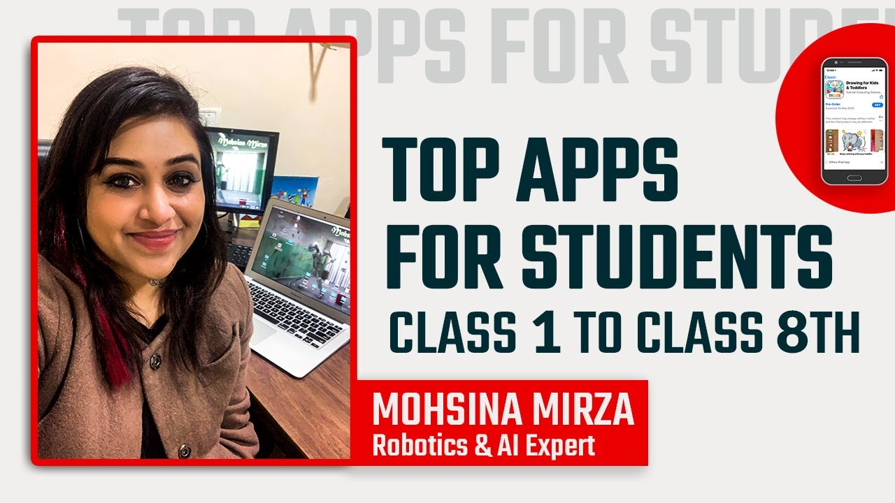 Top Apps for Students of Class 1 to Class 8th - YouTube