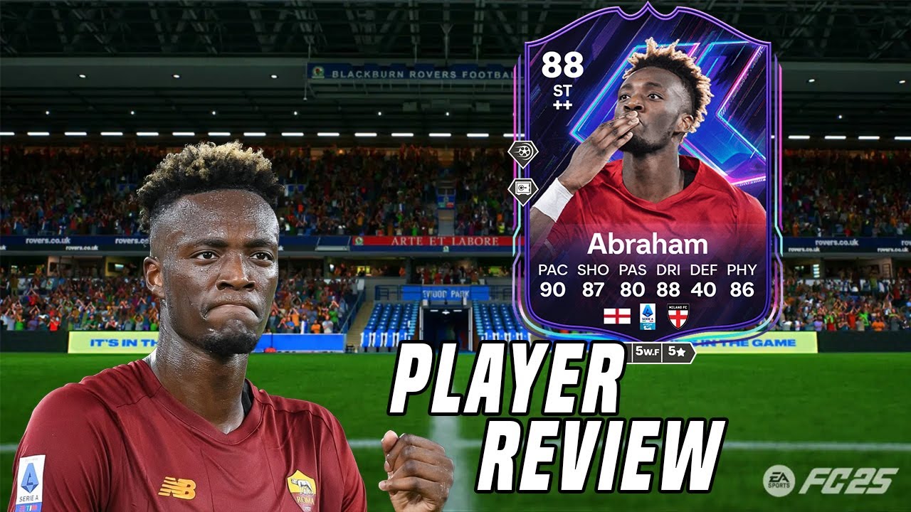 88 RATED FLASHBACK TAMMY ABRAHAM PLAYER REVIEW - YouTube