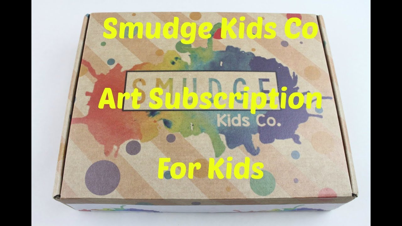 Smudge Kids Co. May 2020 Review/Unboxing - Art Subscription For Kids ...