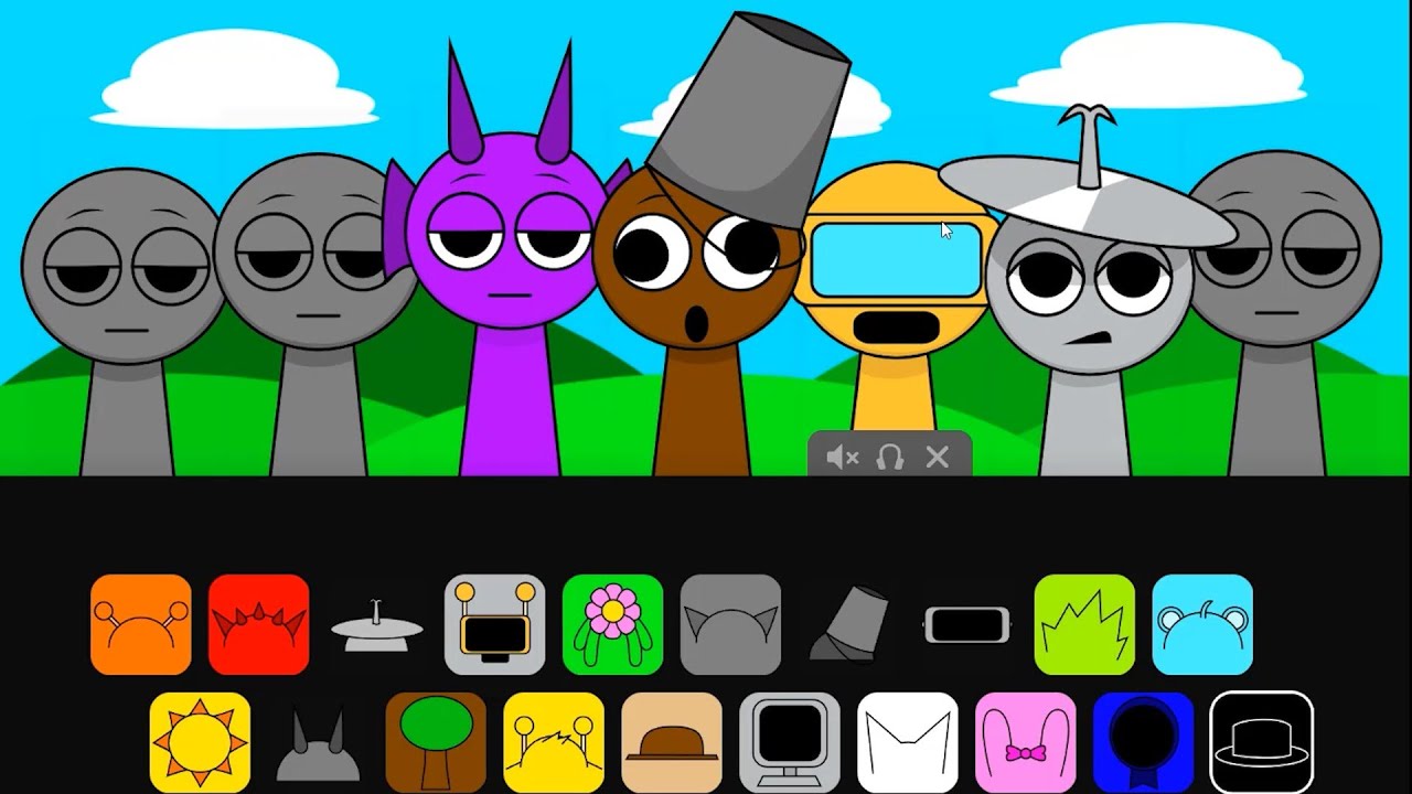 Hot!! incredibox sprunki original game music part4 - YouTube