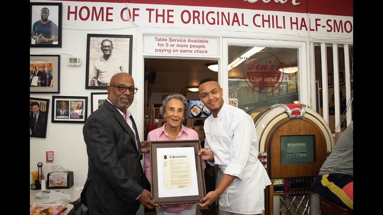 My Interview with Virginia Ali from Ben's Chili Bowl - YouTube