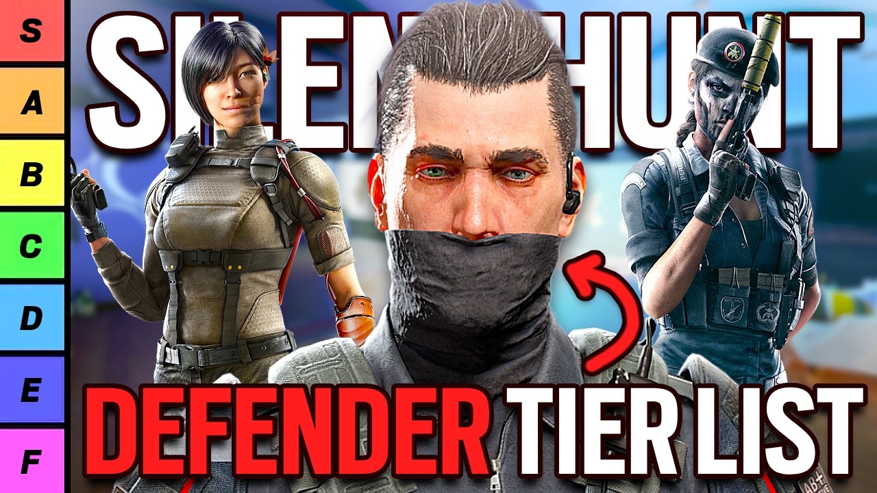 NEW Updated R6 Defender Tier List! (Y11S1) - YouTube