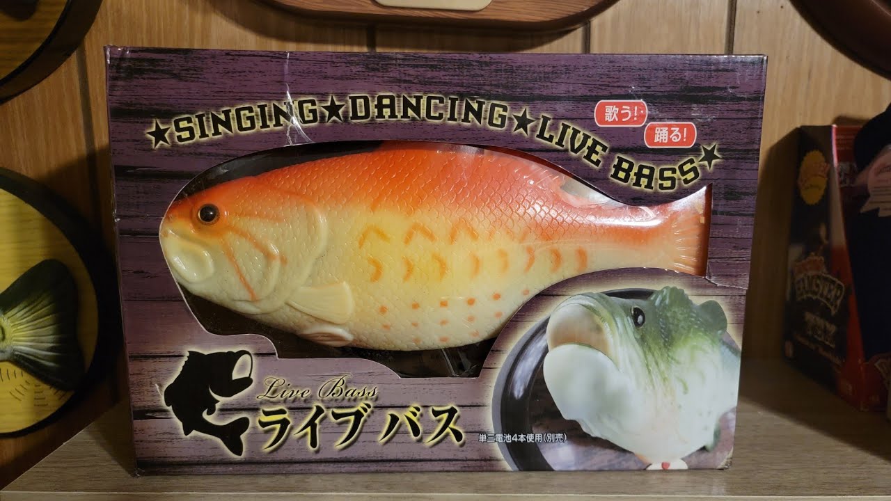 Singing and Dancing Live Bass (Singing Fish) - YouTube